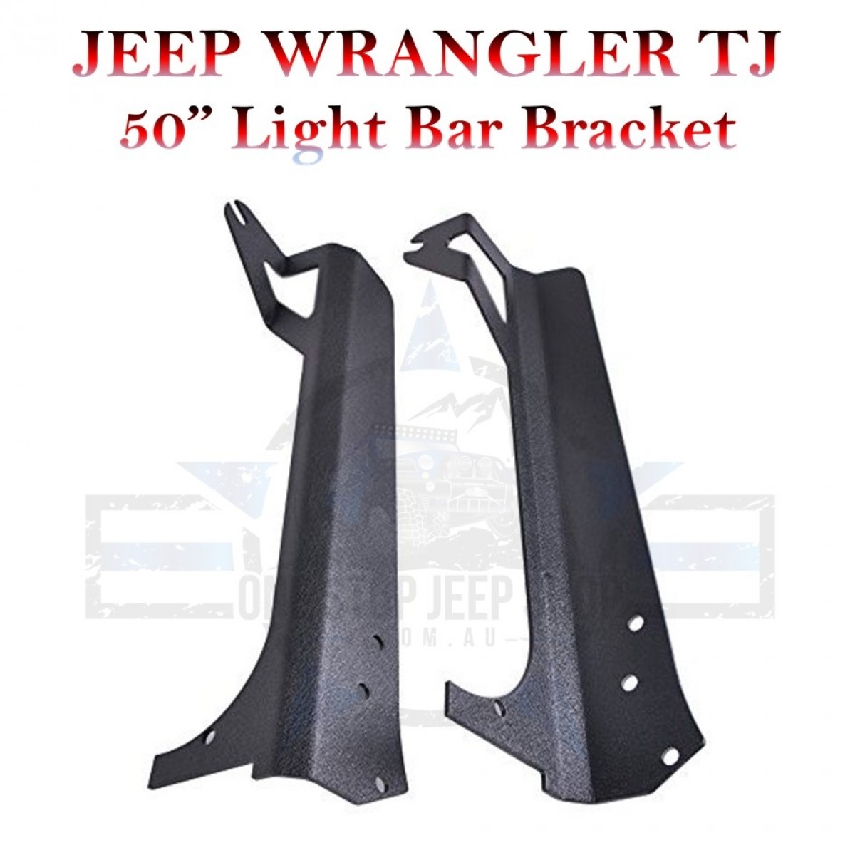 OSJS JEEP WRANGLER TJ 50" Light Bar Bracket